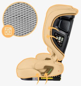 Dětská autosedačka JOY 55 i-Size béžová