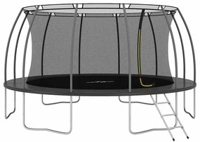vidaXL Marketos Trampolína s příslušenstvím kulatá 488 x 90 cm 150 kg