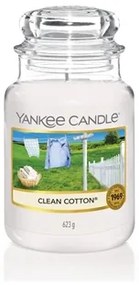 Vonná svíčka Yankee Candle CLEAN COTTON classic velký