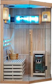 BPS-koupelny Finská sauna Relax  120x120, 1-2 osoby