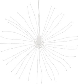 Vánoční hvězdicová světla 8 ks 140 modrých LED diod 17 cm 3190515