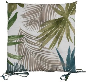 Venkovní podsedák s výplní a listy Banjol - 40*40*5 cm