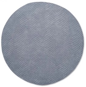 Jednobarevný kruhový koberec Wedgwood Folia 2.0 round cool grey 38904 - kruh 200 - Brink & Campman