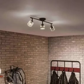 Horen 3x5W černá / LED bodové svítidlo