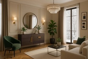 Komoda Stilig ST102 160 cm grafit/zlatá
