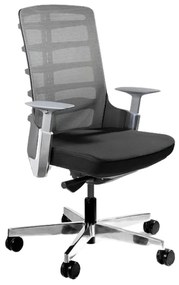 Office 360 Černá látková kancelářská židle Spin S