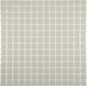 Hisbalit Skleněná mozaika šedá Mozaika 306A LESK 2,5x2,5 2,5x2,5 (33,3x33,3) cm - 25306ALH