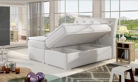 Boxspring BRODY 140/200 (ekokůže Soft 33 béžová)