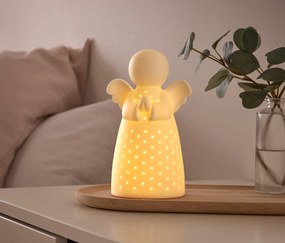 Tchibo - Velký keramický anděl s LED