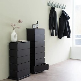 Černá kovová komoda 37x99x26 cm Joey – Spinder Design