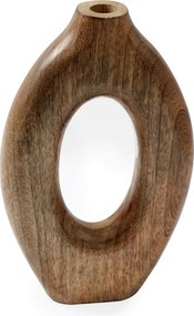 XXXLutz VÁZA, dřevo, 32 cm - Dřevěné vázy - 005173016801