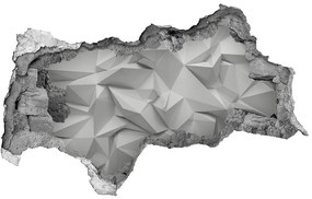 Wallmuralia Díra 3D fototapeta nálepka Abstrakce 3D 95x73 cm