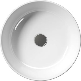 GSI Sapho, KUBE X keramické umyvadlo na desku prùmìr 45 cm, bílá ExtraGlaze