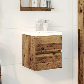 Skříňka pod umyvadlo Černý dub 80 x 39 x 62 cm Kompozitní dřevo 3333149