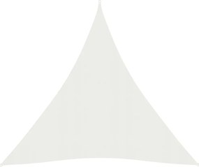 vidaXL Stínící plachta 160 g/m² 5 x 6 x 6 m HDPE [311263] Barva: Bílá