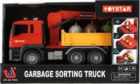 TEDDIES Auto technických služeb 27 cm / Plast / Na setrvačník / Světlo