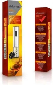 ELDONEX WineSpin Premium stříbrná / elektrický otvírák na víno / 4x AA