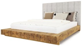 Dubová postel s opěradlem 180 x 200 cm URBAN FOREST 6