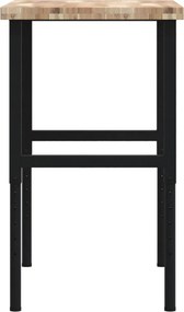 Pracovní stůl 100x60x(73–99,5) cm masivní akácie obdélníkový 3309691
