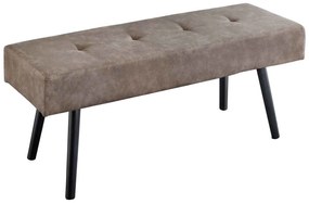 Designová lavice Bailey 100 cm taupe