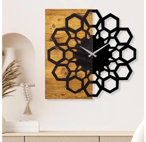Asir Nástěnné hodiny 58x58 cm 1xAA dřevo/kov 539TNL1130
