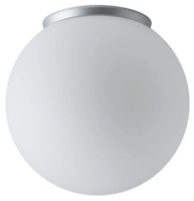 Osmont 61727 Styx 2, kulaté svítidlo z triplexového skla se stříbrnou základnou, 9W LED 4000K, prům. 25cm, IP65