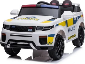 LEAN CARS Elektrické policejní autíčko BBH-021 bílé