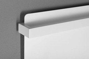 Sapho Sapho, ELMIS Elektrický sušák ručníků 400x800mm, 120W, hliník, bílá matná, EB420