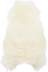 Přehoz na židli z islandské ovčí kůže krémový 70 x 110 cm 335853