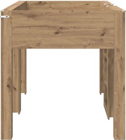 Patrová postel pro děti Artisanový dub 90 x 200 cm 3410498