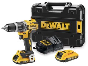 DeWALT - 18V AKU Vrtačka s příklepem, 2x aku 2,0 Ah XR DCD796D2
