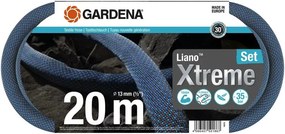 Zahradní hadice gardena hadice zahradní, textilní liano xtreme, sada - délka 20 m