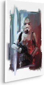 Komar Nástěnný obraz na rámu Star Wars Stormtrooper Painting 40 x 60 cm