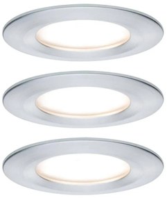 Paulmann 93462 - SADA 3xLED/6W IP44 Koupelnové podhledové svítidlo NOVA 230V
