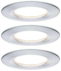 Paulmann 93462 - SADA 3xLED/6W IP44 Koupelnové podhledové svítidlo NOVA 230V