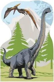 DINO Jurský svět 4x54 dílků / od 3 let