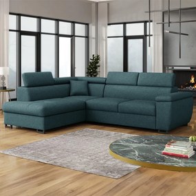 Sedací souprava Natan | 202x270 cm | LEVÁ | rozkládací + úložný prostor | VÝBĚR TKANIN