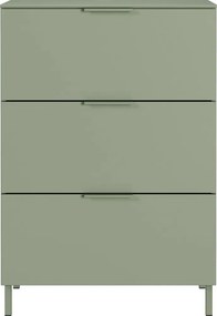 Zelená matná skříňka 68x98x40 cm Savoca – Germania