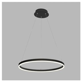 Led2 Závěsné LED svítidlo CIRCLE P-Z ø 60 cm Barva: Černá, Stmívání, řízení: RF Control