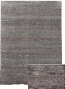 Ručne viazaný kusový koberec Diamond DC-MCN Light grey / brown, 275x365, hnedá, chodba / predsieň, Diamond Carpets India