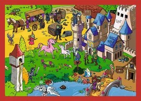TREFL Puzzle Treflíci: Cesty Treflíků 4v1 / 35, 48, 54, 70 dílků / 28,