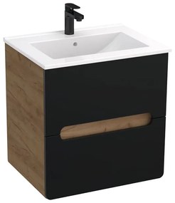 BPS-koupelny Koupelnová skříňka s keramickým umyvadlem Lukrecia B 60-2Z