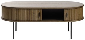 Designový konferenční stolek Vasiliy 120 cm kouřový dub