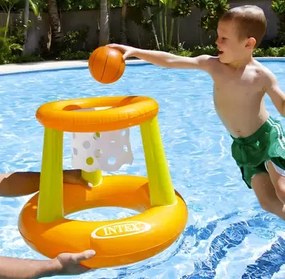 INTEX Basketbalový koš nafukovací s míčem 58504 / Vodní hračka / 67 x