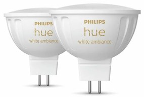 Philips Hue 8719514491588 žárovka LED WA Bluetooth GU5.3 MR16, 2 ks