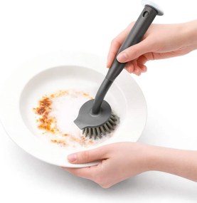 METALTEX Sada 3 kartáčů na nádobí a sklenice - BRUSH UP (1x násada + 3x hlavice)