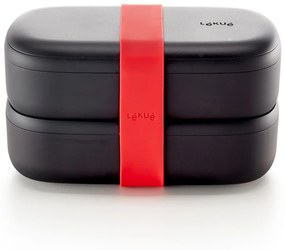 Svačinový box Lékué Lunch Box To Go Limited Edition | černý