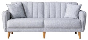 Atelier del sofa Rozkládací pohovka AQUA šedá 202 cm 867UNQ1313