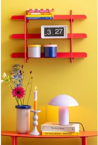 Červená patrová kovová police 60 cm Cool Retro – PT LIVING