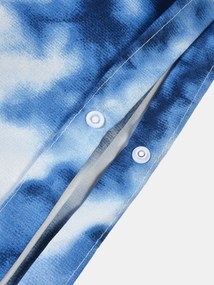Sinsay - Povlečení s efektem tie-dye - modrá